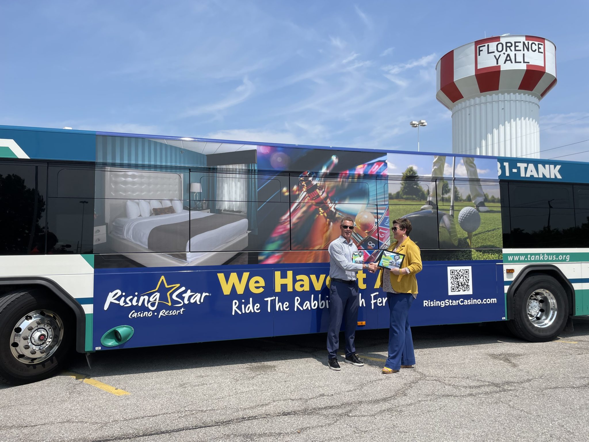 Rising Star Casino Resort Wins Big With TANK, Transit Advertising