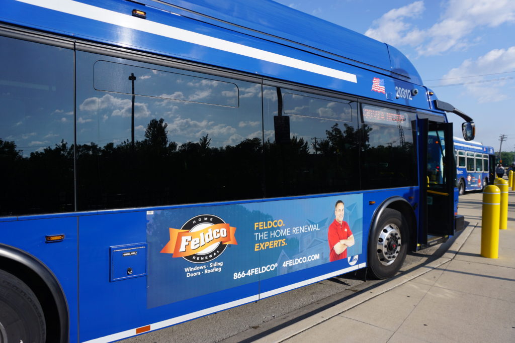 Feldco's Transit Advertising Campaign Drives Brand Recognition