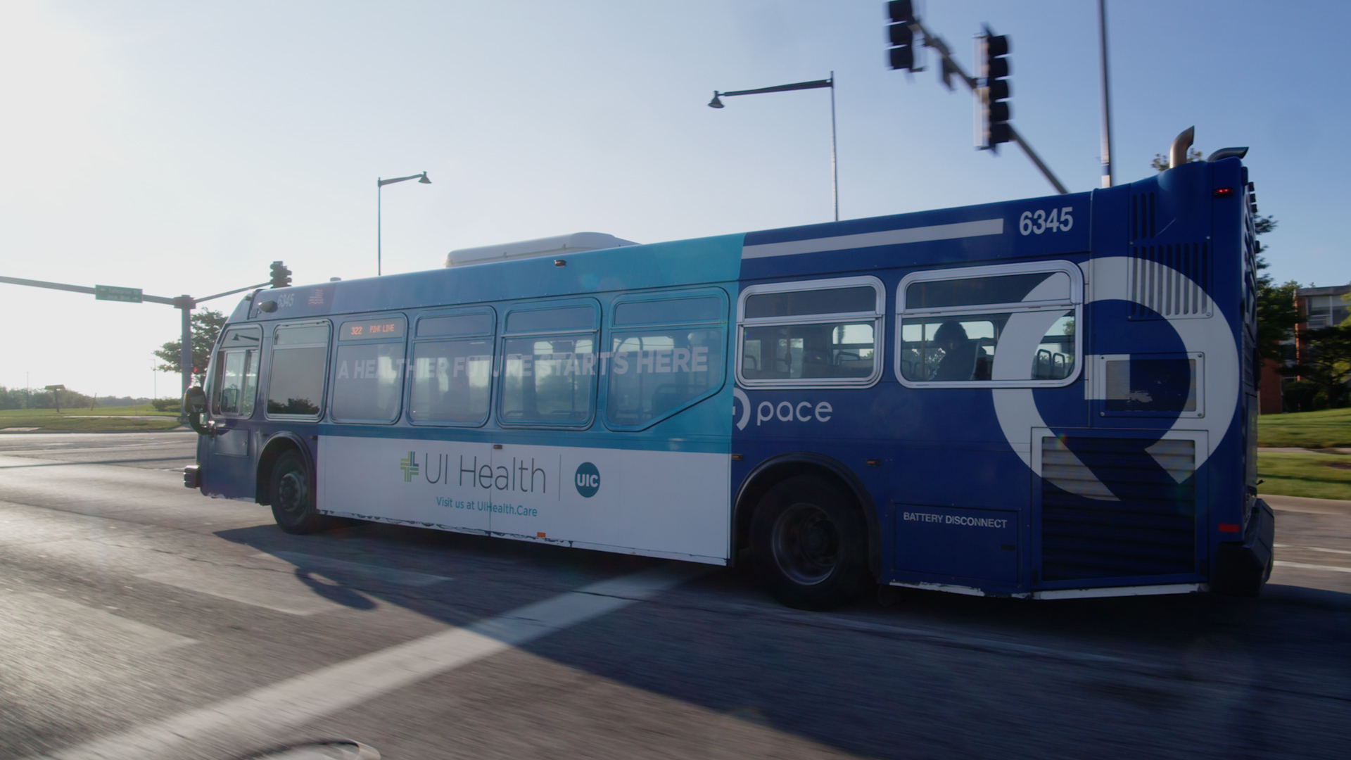 Building Brand Awareness with Bus Advertisements for UI Health