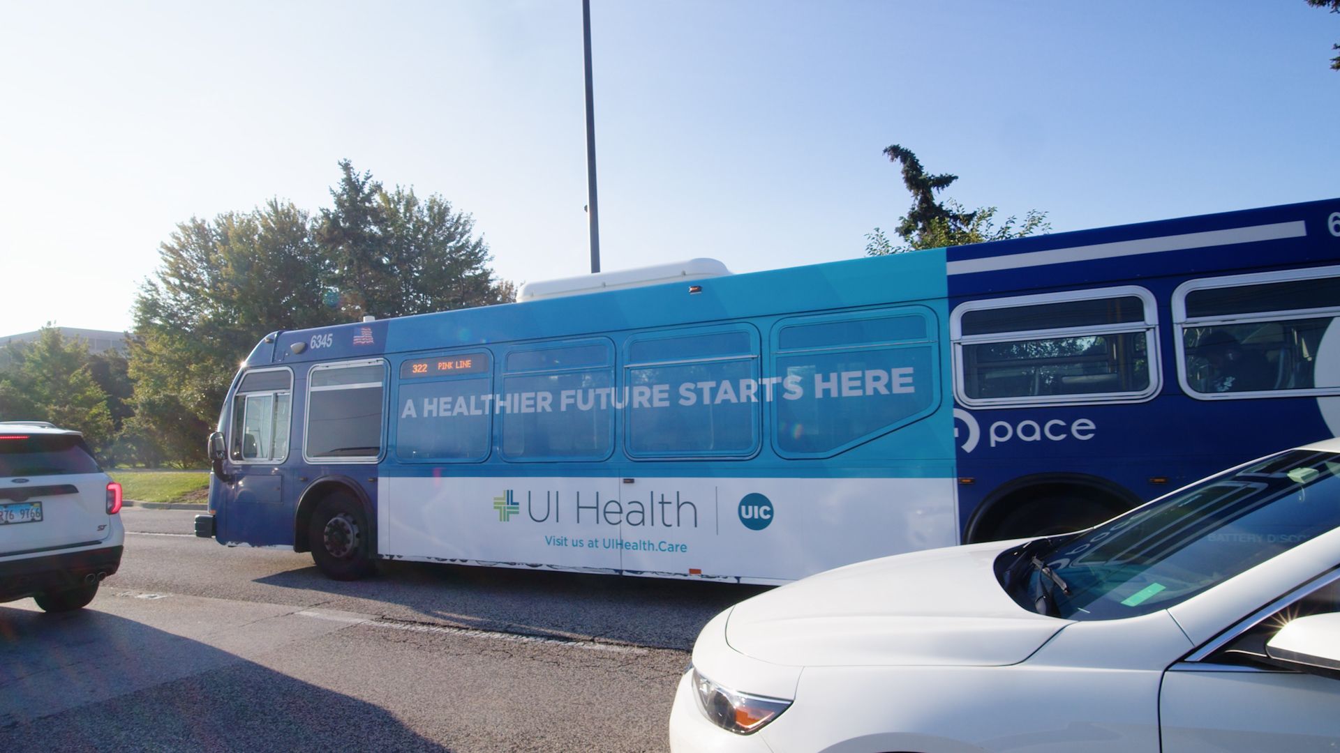 Building Brand Awareness with Bus Advertisements for UI Health